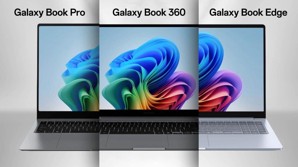 Galaxy Book Pro vs 360 vs Edge - Side-by-Side Comparison